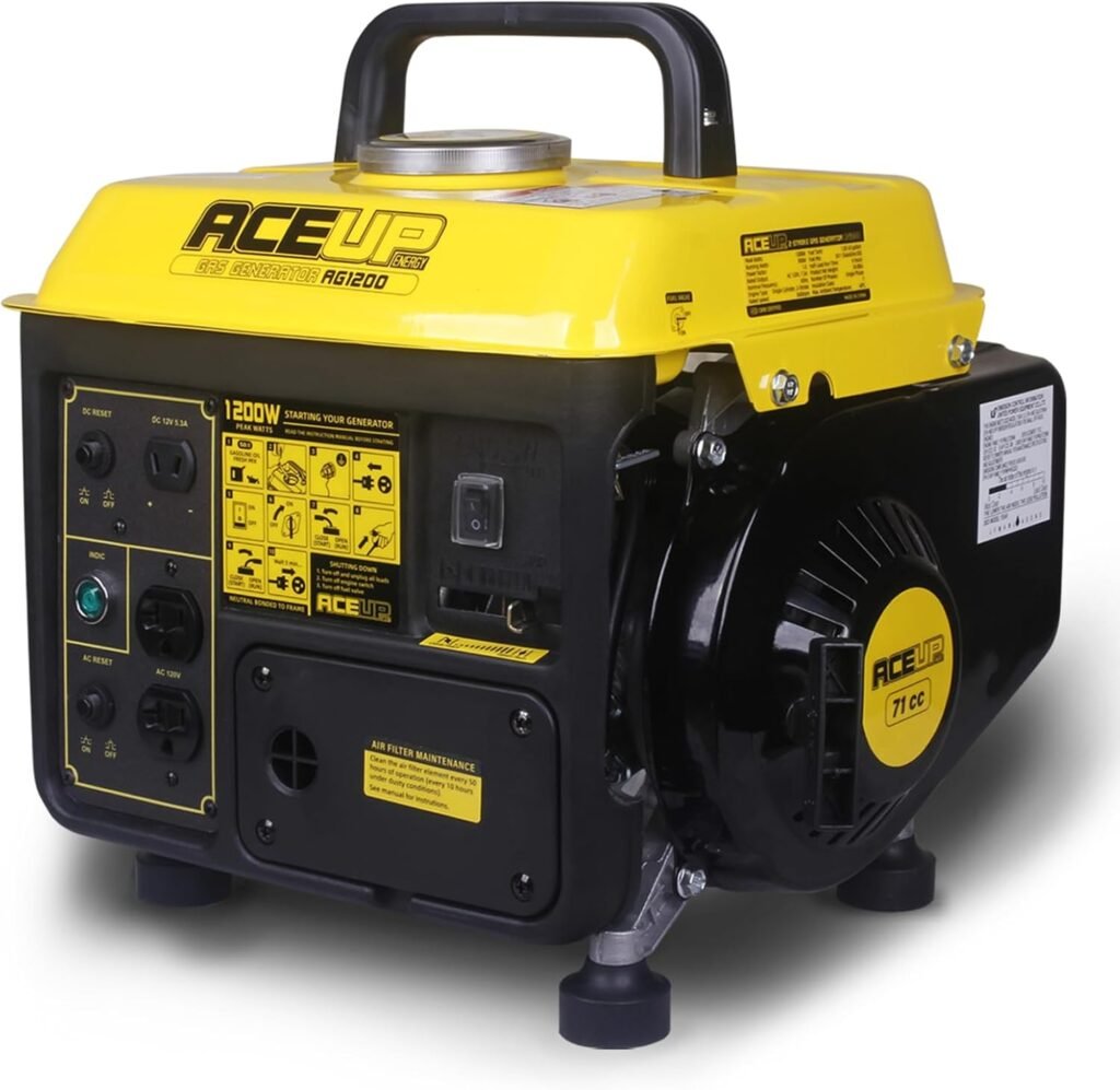 WEN DF475T Dual Fuel 120V/240V Portable Generator - Power Pro Generator